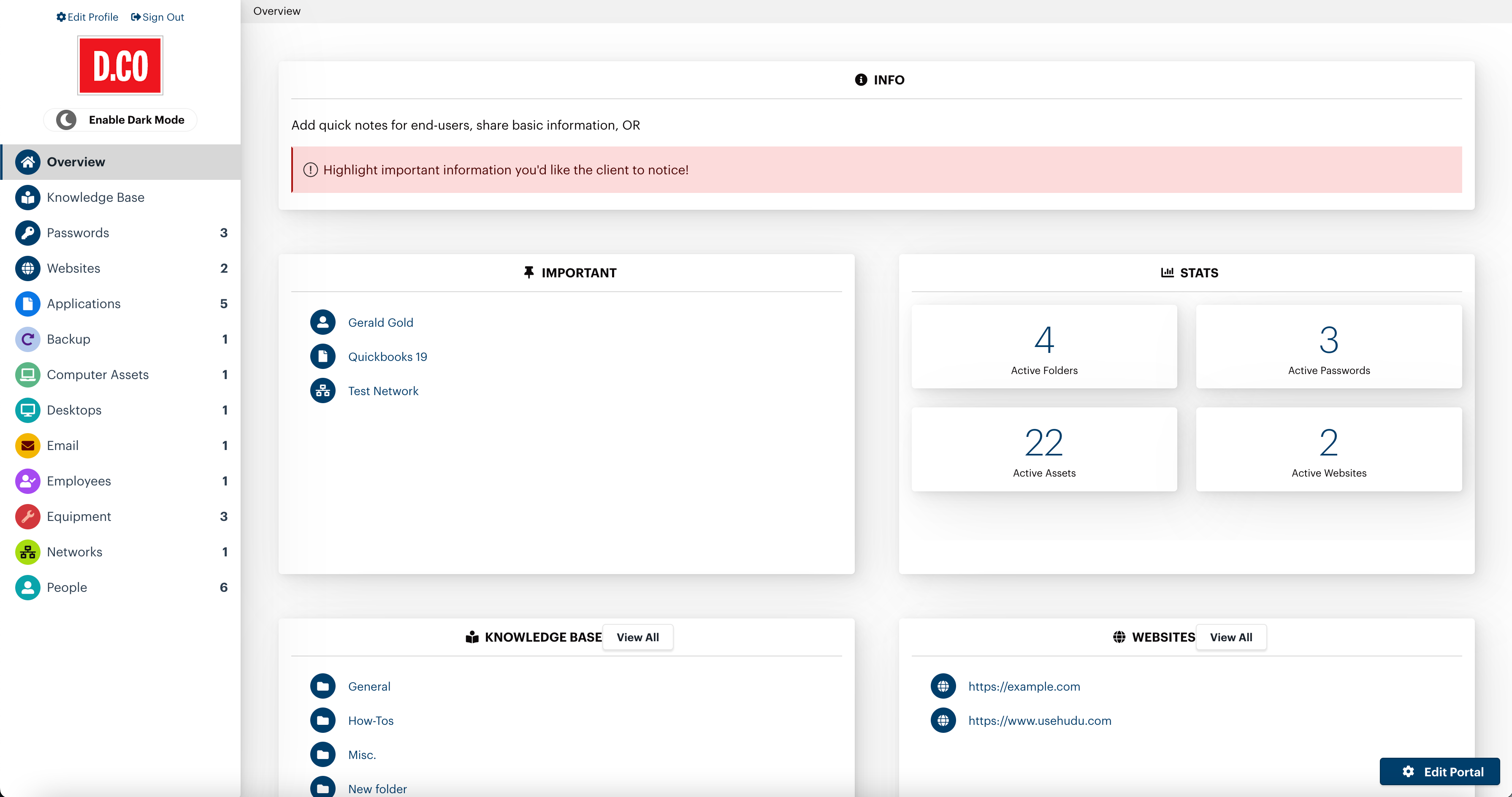Your Hudu Environment – Hudu Support