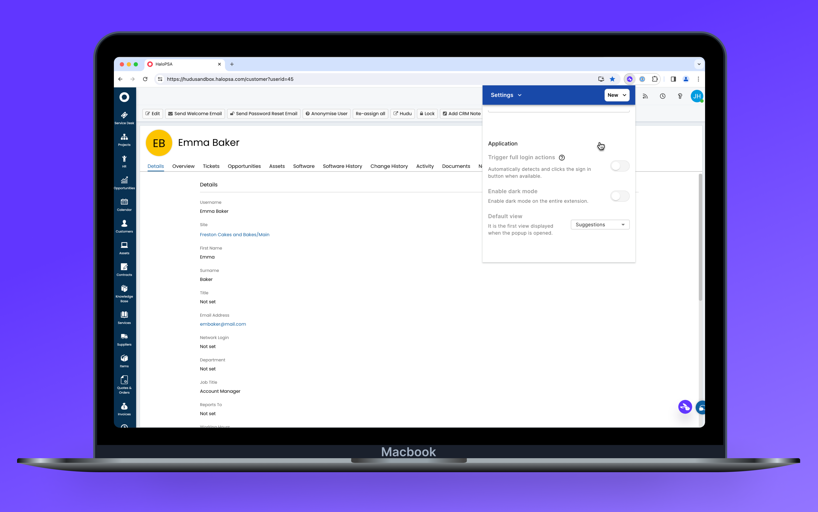 Browser Extension – Hudu Support