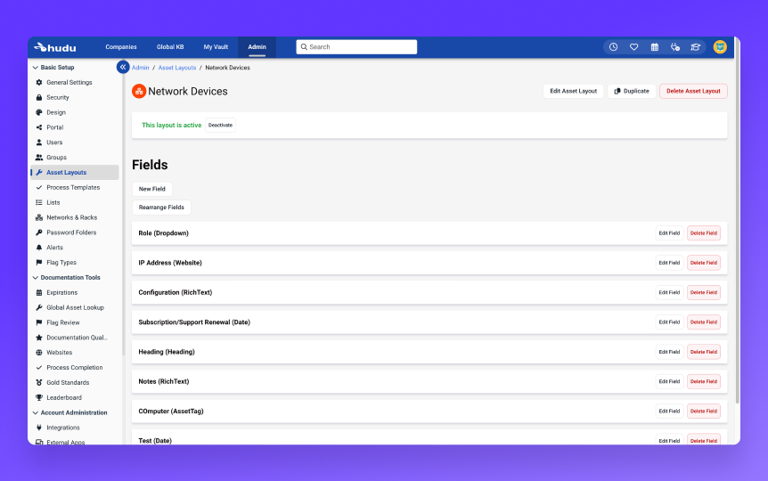 Asset Layouts – Hudu Support Asset Layouts – Hudu Support
