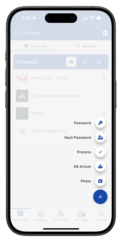 Hudu Mobile App - Navigation – Hudu Support