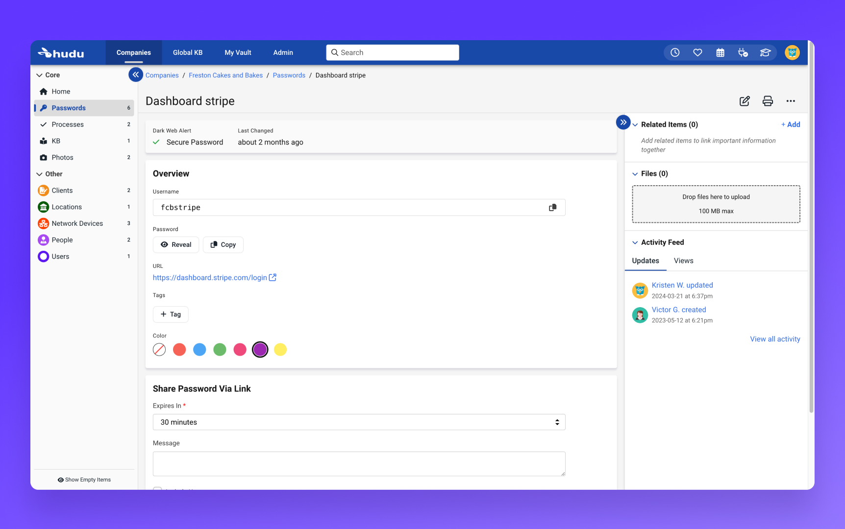 Quick-Start Setup Guide – Hudu Support