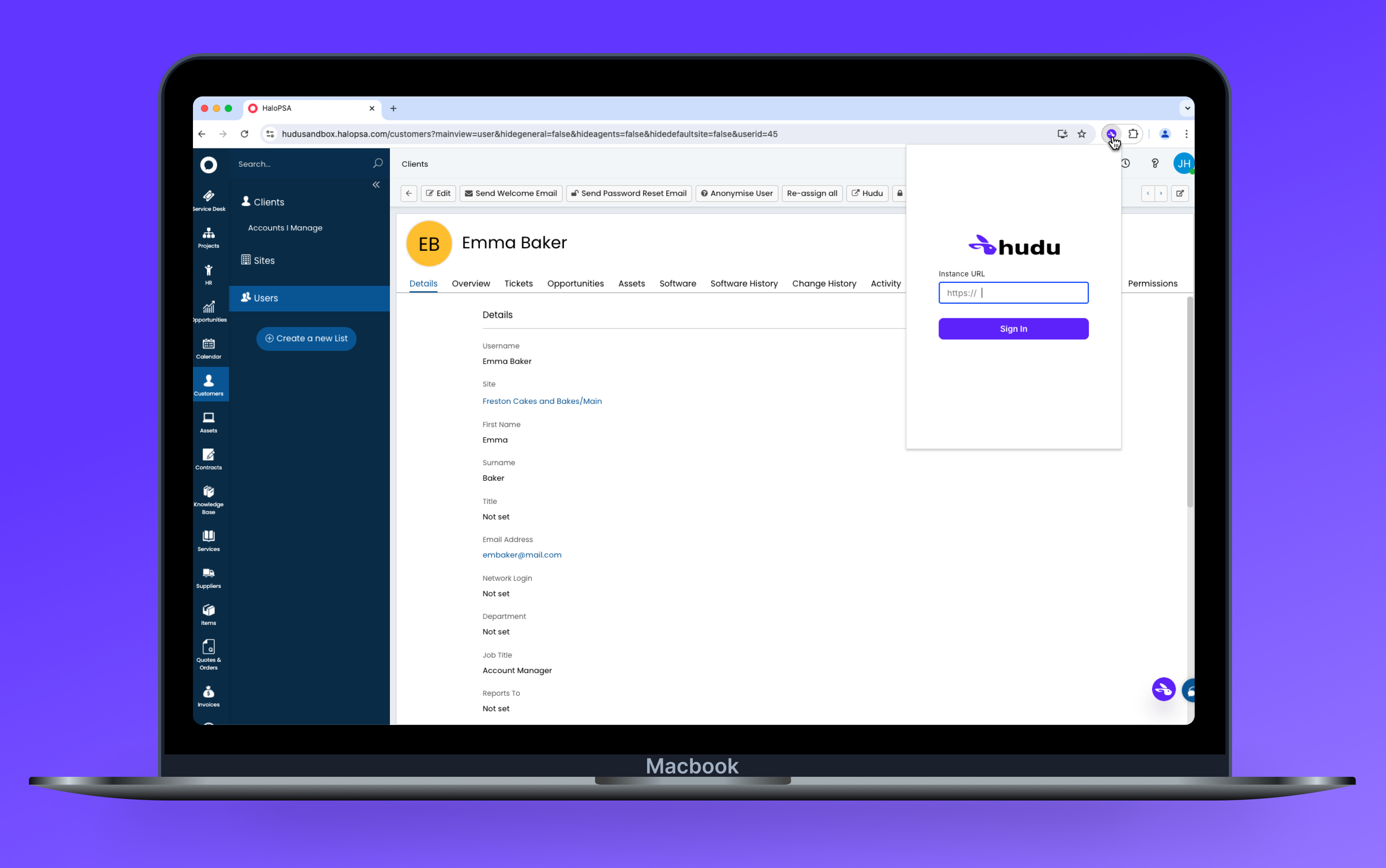 Browser Extension – Hudu Support