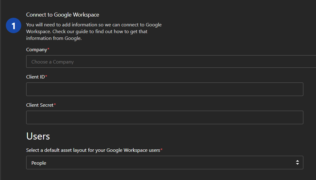 Google Workspace – Hudu Support